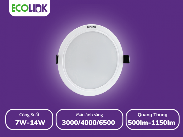 LED âm trần Ecolink EDL 190B